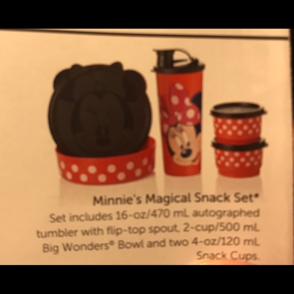 Tupperware | Kitchen | Tupperware Minnie Mouse Lunch Set | Poshmark